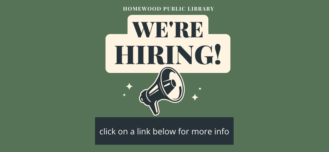 Jobs - Homewood Public Library